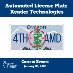 Current Events: License Plate Reader Technology - Civics Learning Project